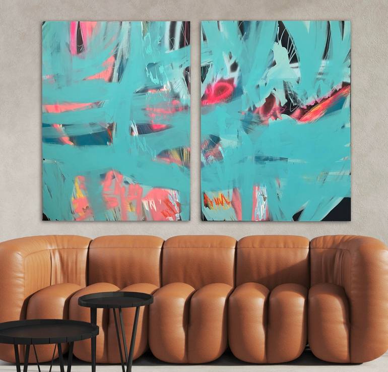 National Anthem #1 & #2 Painting by Niki Stearman | Saatchi Art