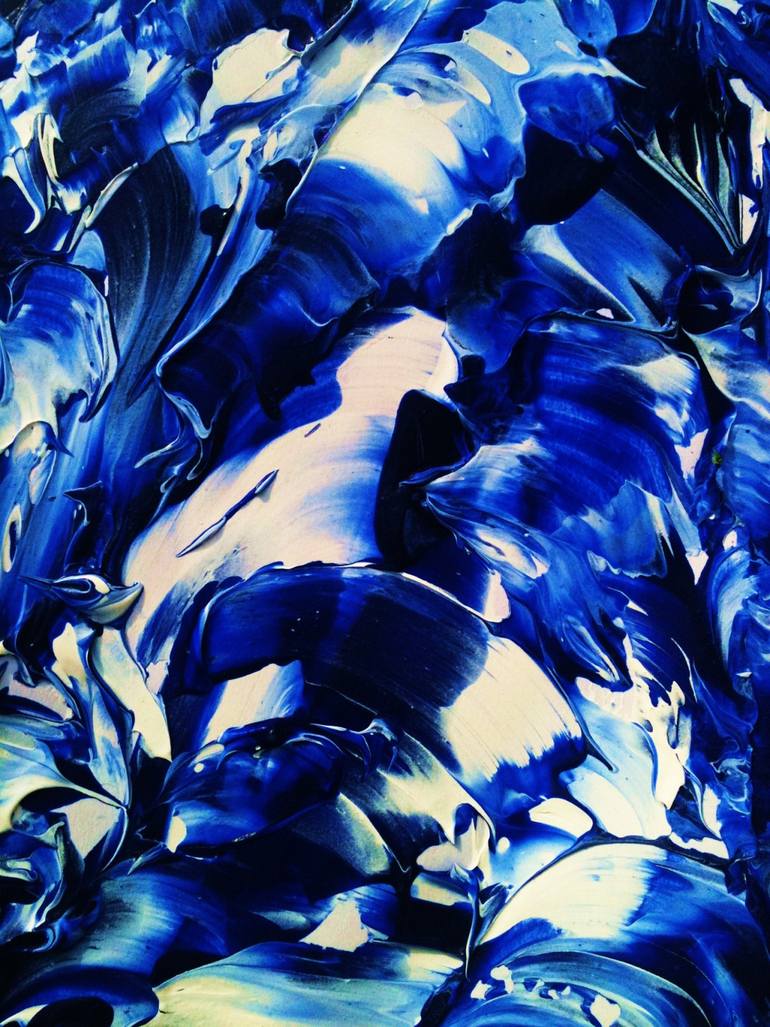 Waves I Painting by Bokani Tshidzu | Saatchi Art