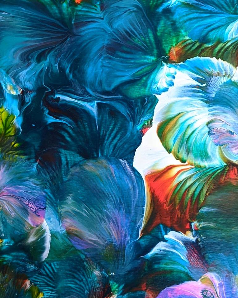 Betta Painting by Bokani Tshidzu | Saatchi Art