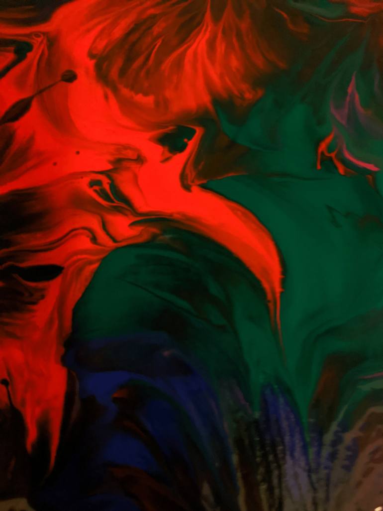 Overcome Painting by Bokani Tshidzu | Saatchi Art