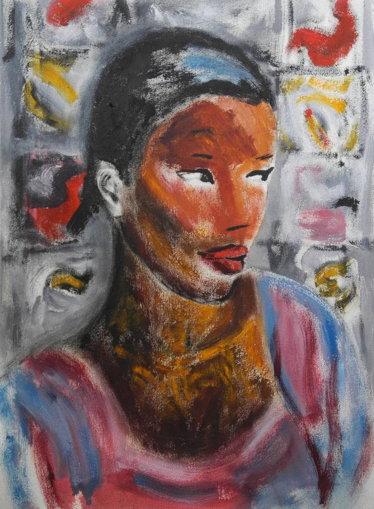 The Young Hawaiian Painting by Ragnit von Mosch | Saatchi Art