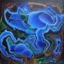 Azurite Painting by Tony Durrant | Saatchi Art