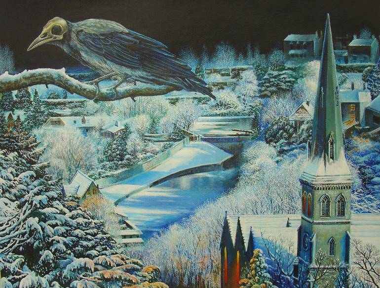 Darkness Visible Painting by Tony Durrant | Saatchi Art