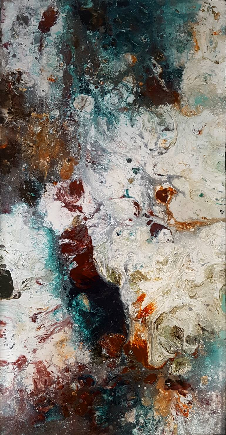 Crumbling Away Painting by Pandora Angelique Rebecca Boee | Saatchi Art