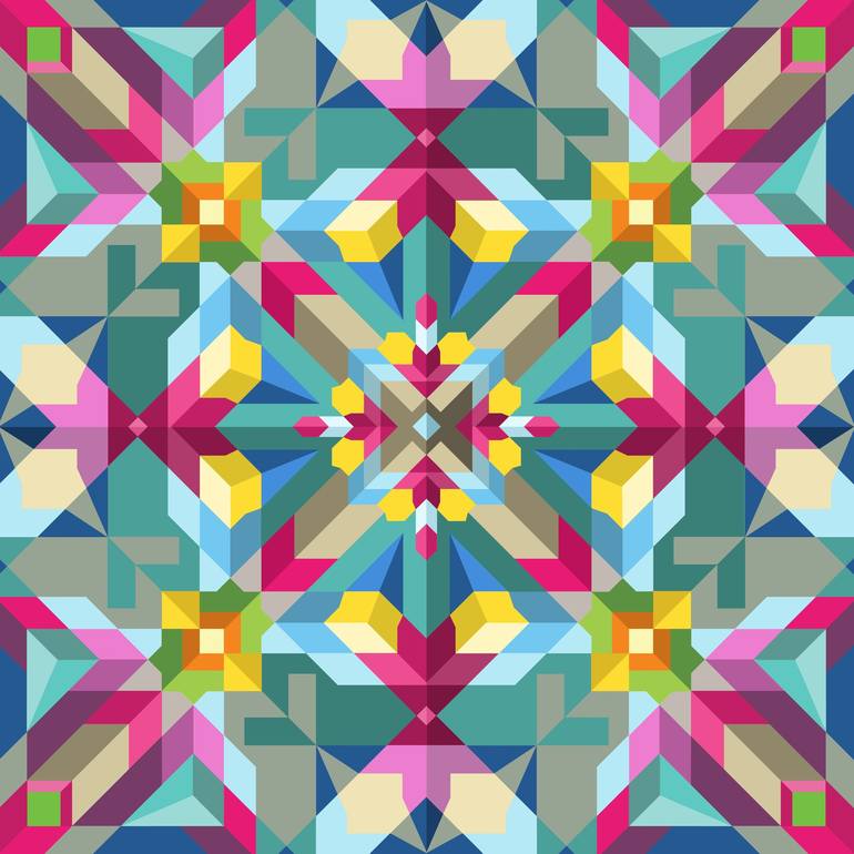 Hidden Harmony Painting by Farid Alam | Saatchi Art