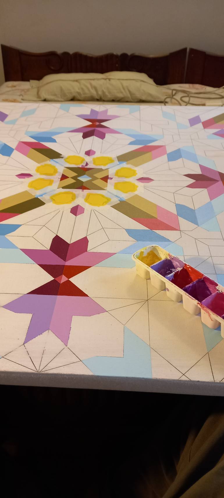 Hidden Harmony Painting by Farid Alam | Saatchi Art