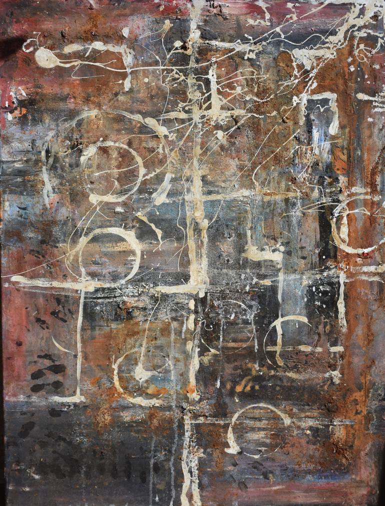 Corrosion Composition Painting by Adam Cote | Saatchi Art