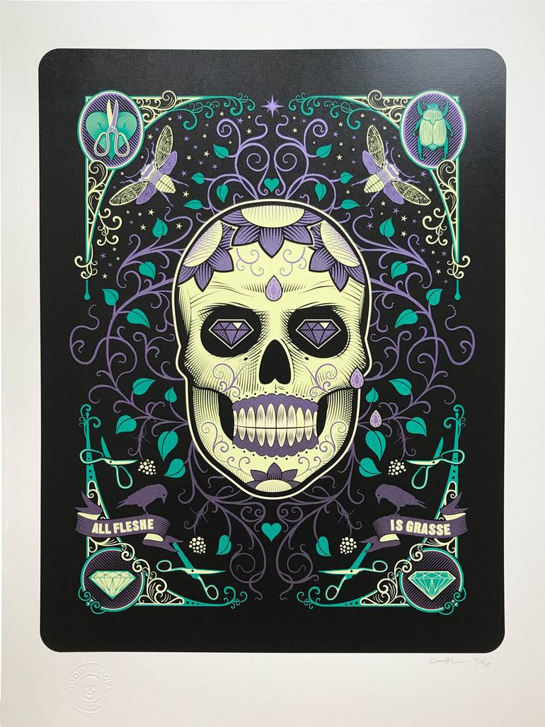 Part 1. All Fleshe Is Grasse - Limited Edition 1 of 50 Printmaking by ...