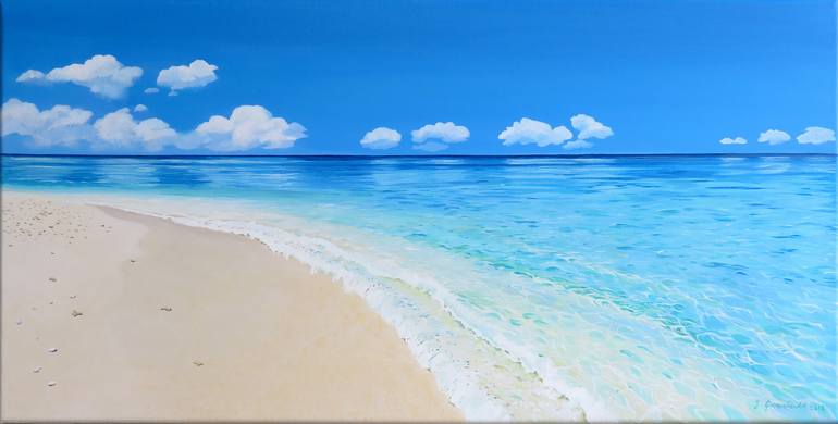 Tranquility Painting by Jess Goodall | Saatchi Art