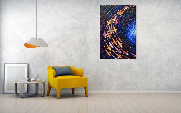 Moon Dance Painting by Elizabeth Cox | Saatchi Art