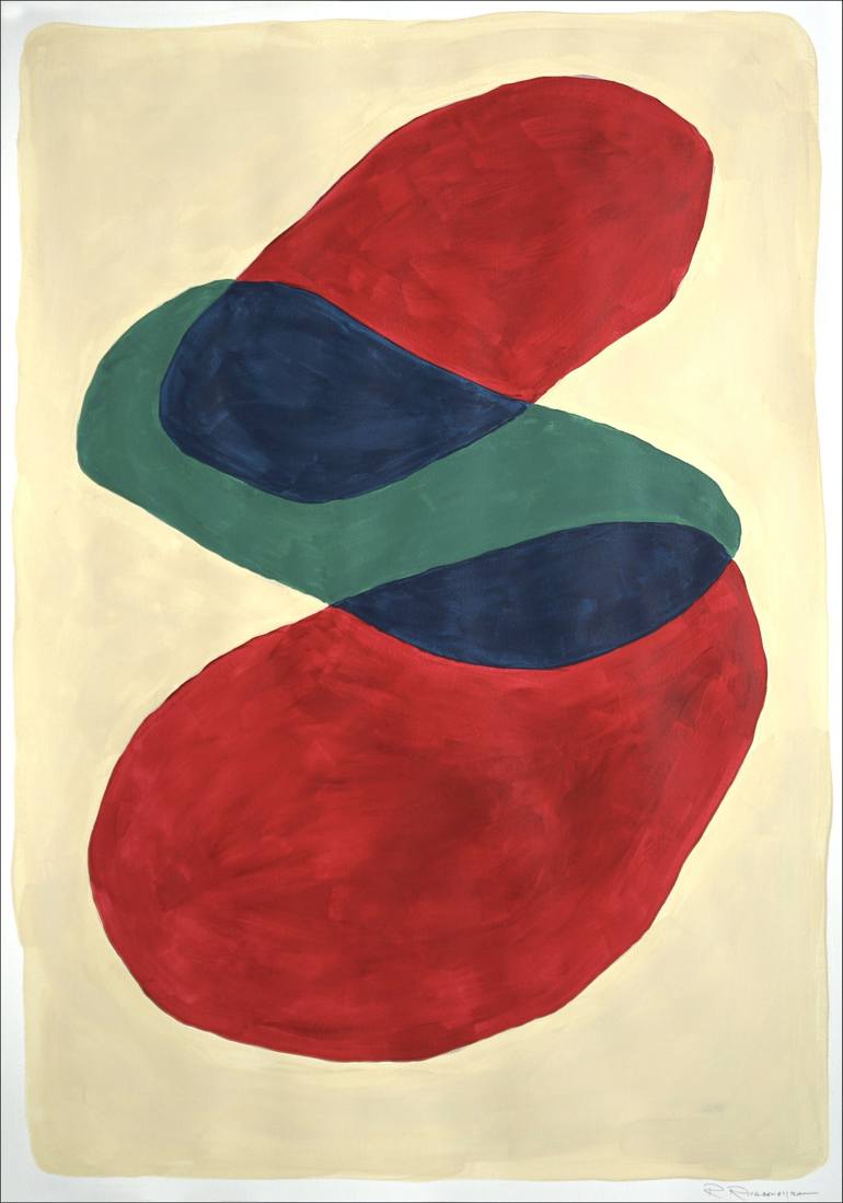 Shapes Defying Gravity Painting by Kind of Cyan | Saatchi Art