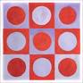 Royal Violet Checkers Painting by Kind of Cyan | Saatchi Art
