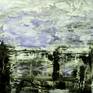 Crosby Beach Painting by Roland Keogh | Saatchi Art