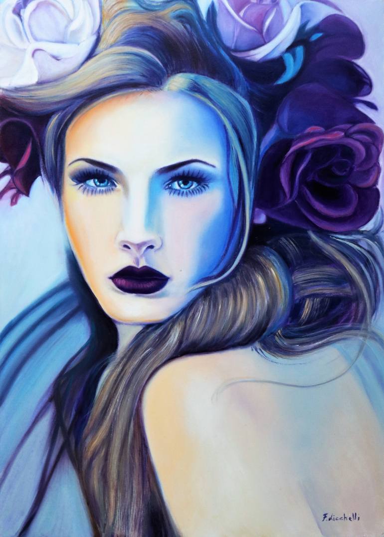 Flora Painting by Francesca Licchelli | Saatchi Art