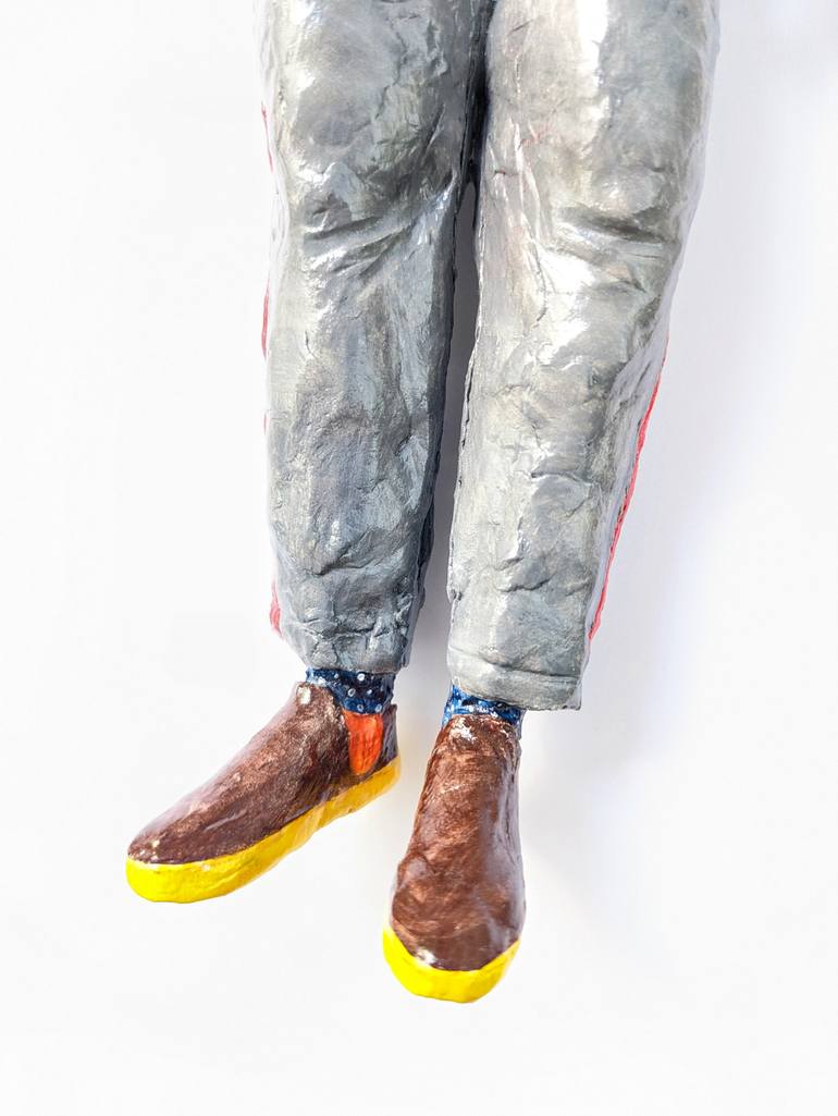 Father hipster Sculpture by Veronika Bernard | Saatchi Art