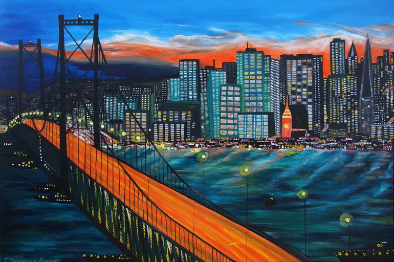 San Francisco. Painting by Елена Мартынова | Saatchi Art