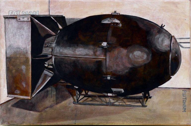 Fat Man Painting by PHILIP HUNT | Saatchi Art