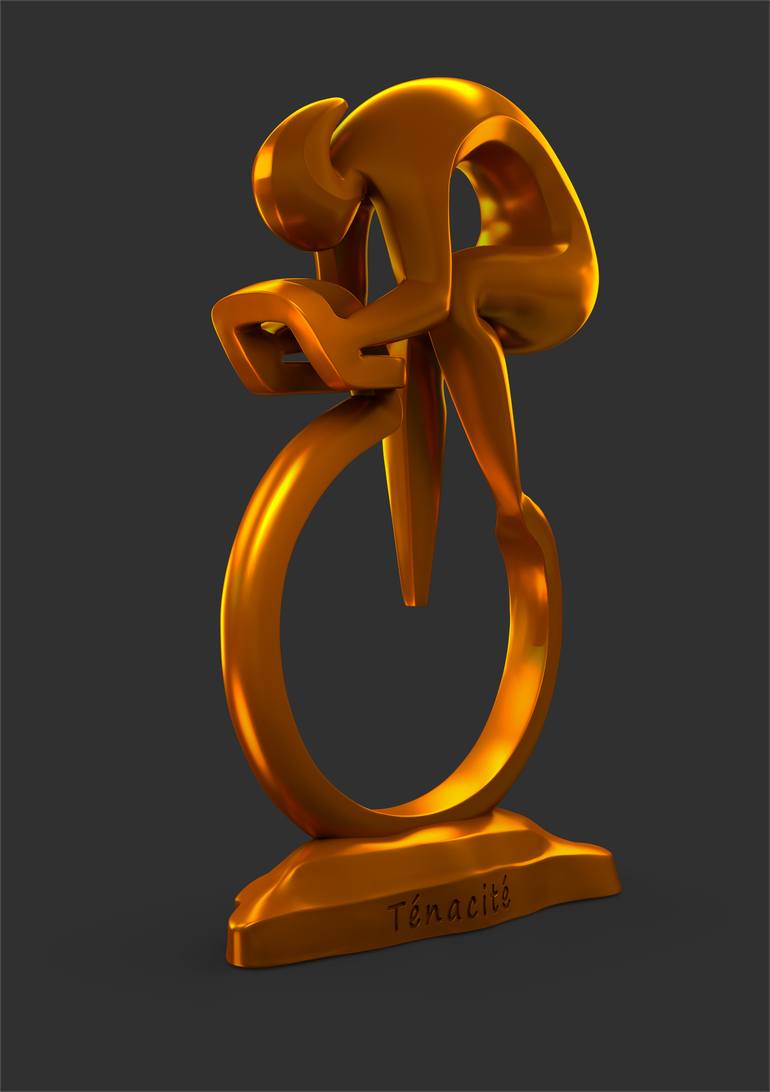 TENACITY Sculpture by Mei Han | Saatchi Art