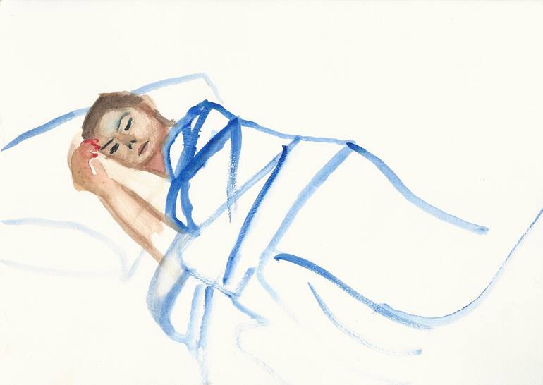dormiente Painting by Stefania Eucalipti | Saatchi Art