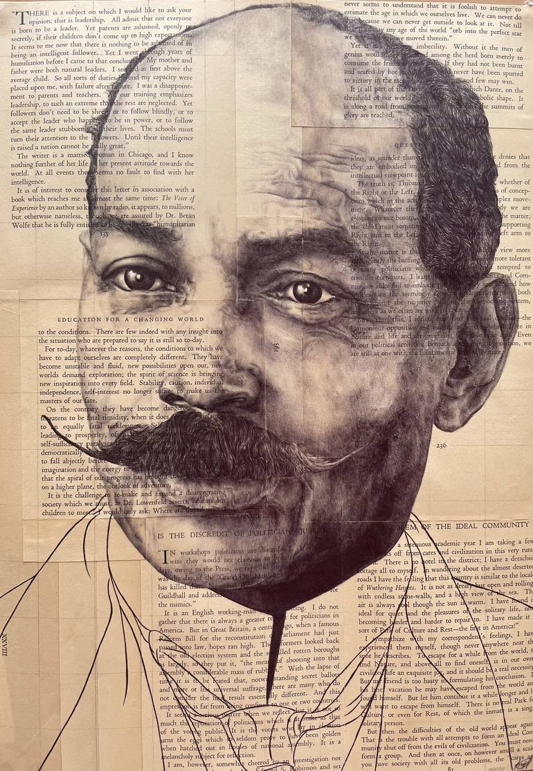 John Archer Drawing by Habib Hajallie | Saatchi Art