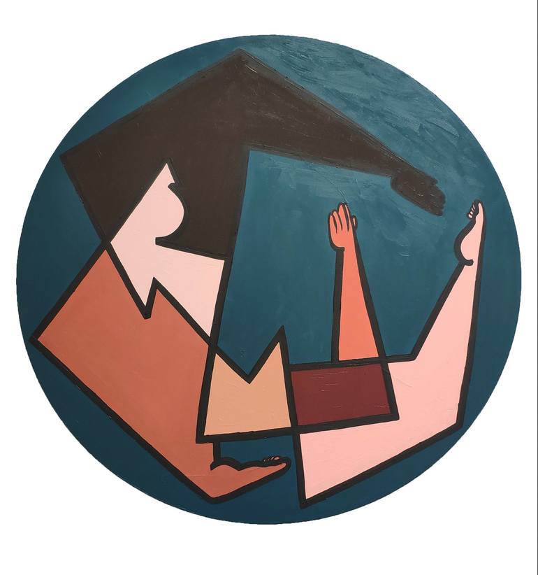 Minimalism in the first person Painting by Patricia Ruiz | Saatchi Art