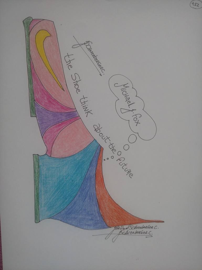 Michael j. Fox Drawing by Jose raul Schneeberger | Saatchi Art