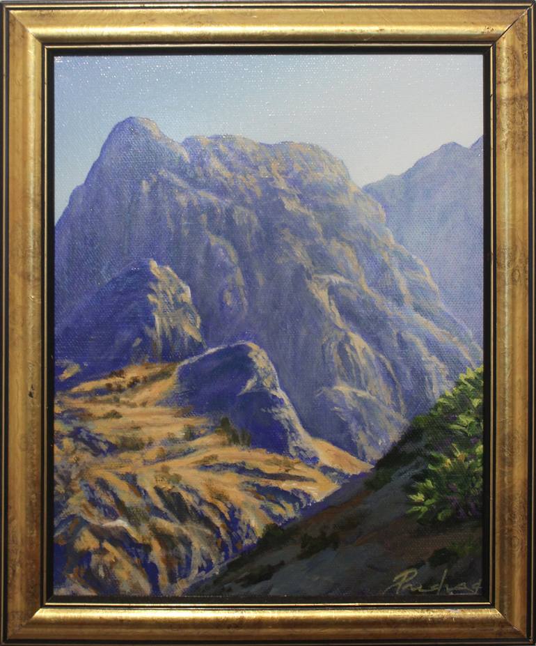 Above Kotor Painting by Predrag Djordjevic | Saatchi Art
