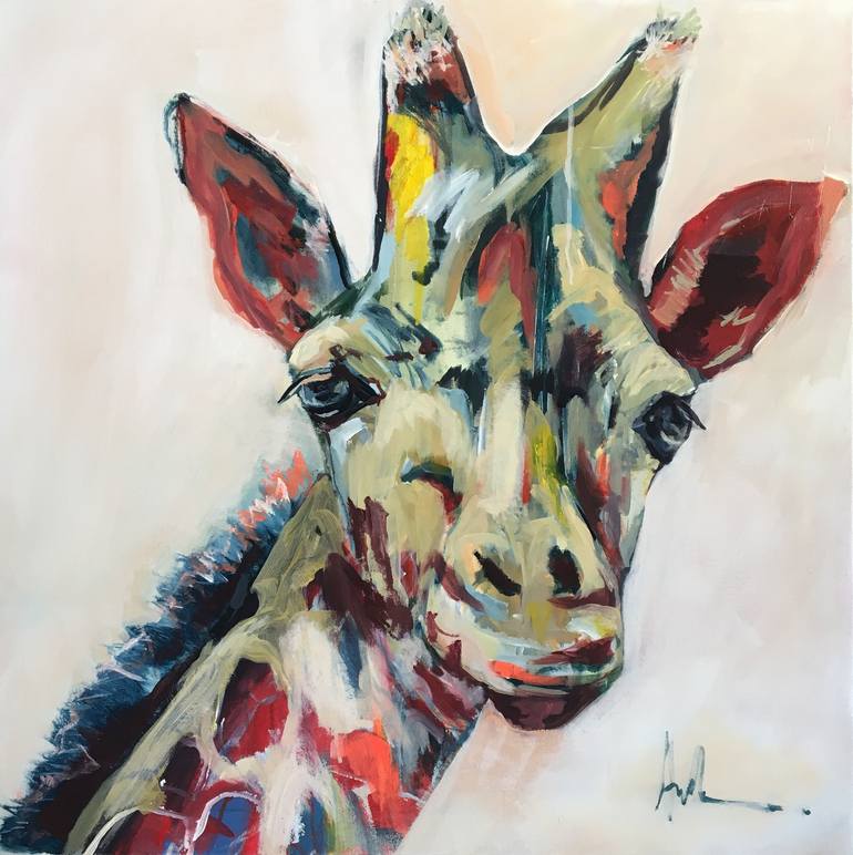 Above the Savannah Painting by Angela Maritz | Saatchi Art