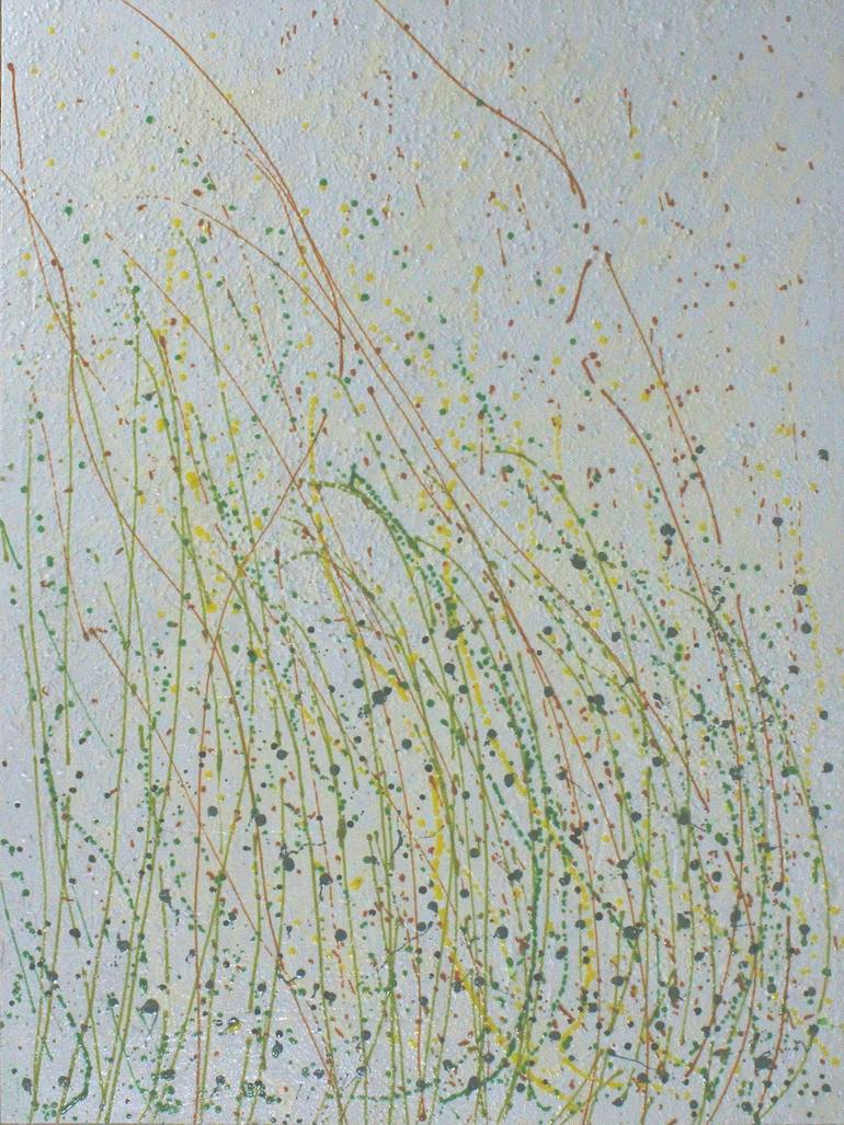 Beach Grass Painting by ROBERT STEVENS | Saatchi Art