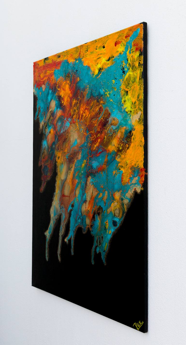 Awash in Color Painting by Rana Khatib Thomas | Saatchi Art