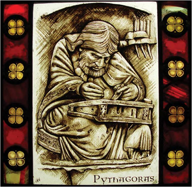 Pythagoras Painting by Helen Whittaker Fmgp | Saatchi Art