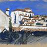 Chinchon. Roofs Drawing by Evgeniy Monahov | Saatchi Art