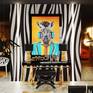 Frankie Zebra Painting by Kate Nowak | Saatchi Art