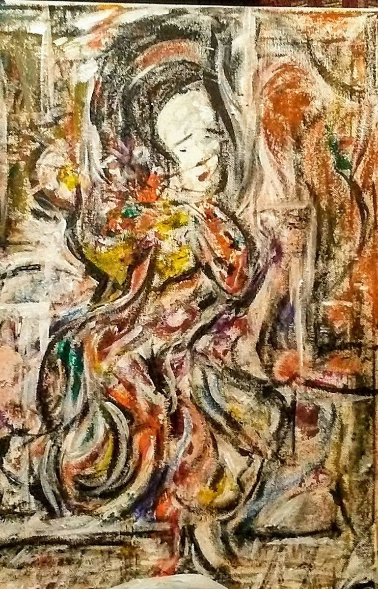 Uncertainty Painting by Veronica Loredo | Saatchi Art