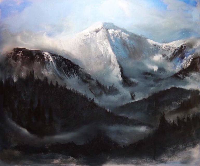 Light from above Painting by Hilde Arnesen | Saatchi Art