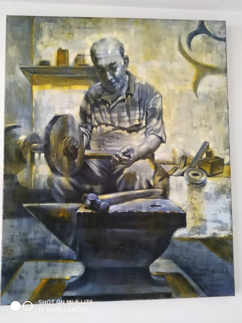 demirci Painting by Serdal Yerli | Saatchi Art