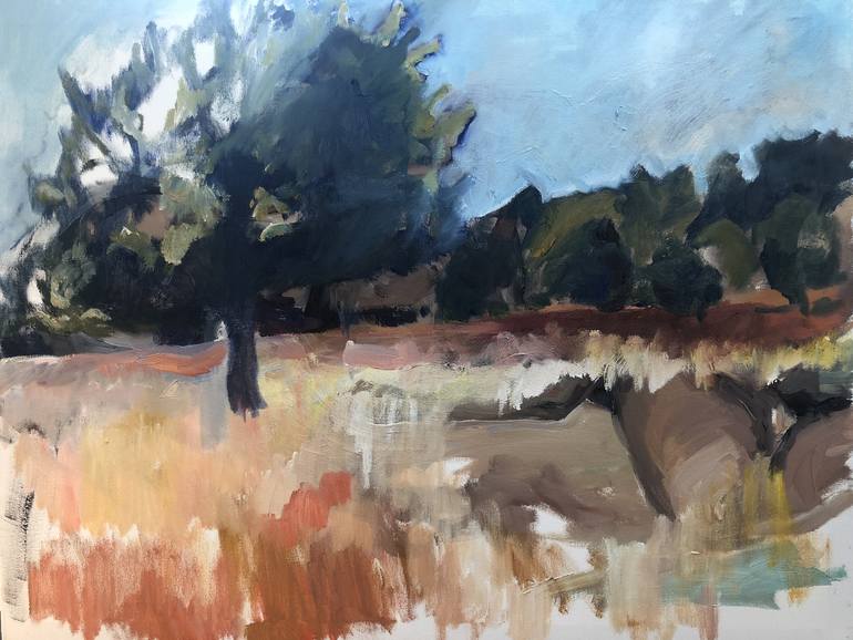 Sheen Gate, Richmond Park Painting by Gemma Gates | Saatchi Art