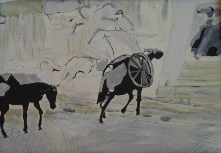 ANIMALS OF WAR Painting by Mark Goodwin | Saatchi Art