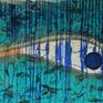 Serie; Ojos turquesas Painting by Bob Rispoli | Saatchi Art