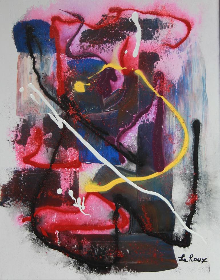 The Kiss Painting by Maria Le Roux Munante | Saatchi Art