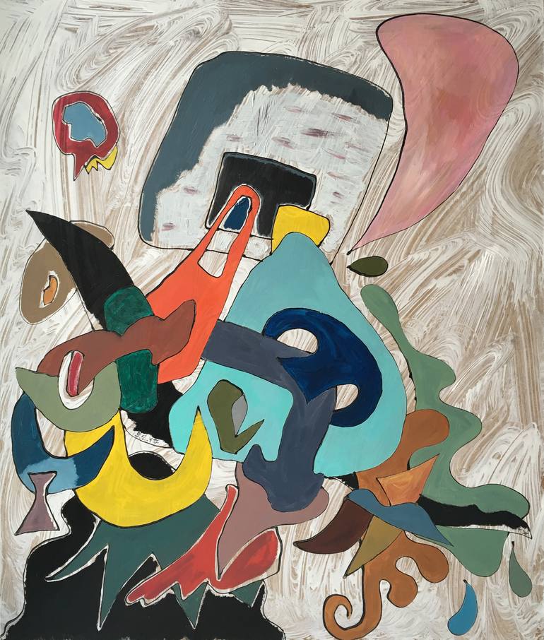 No number Painting by German Zhuravskii | Saatchi Art