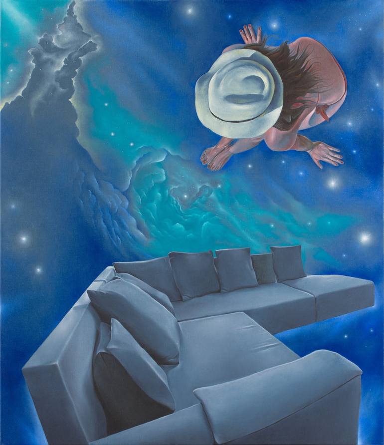 Shrinking Universe Painting by Attila Koczor | Saatchi Art