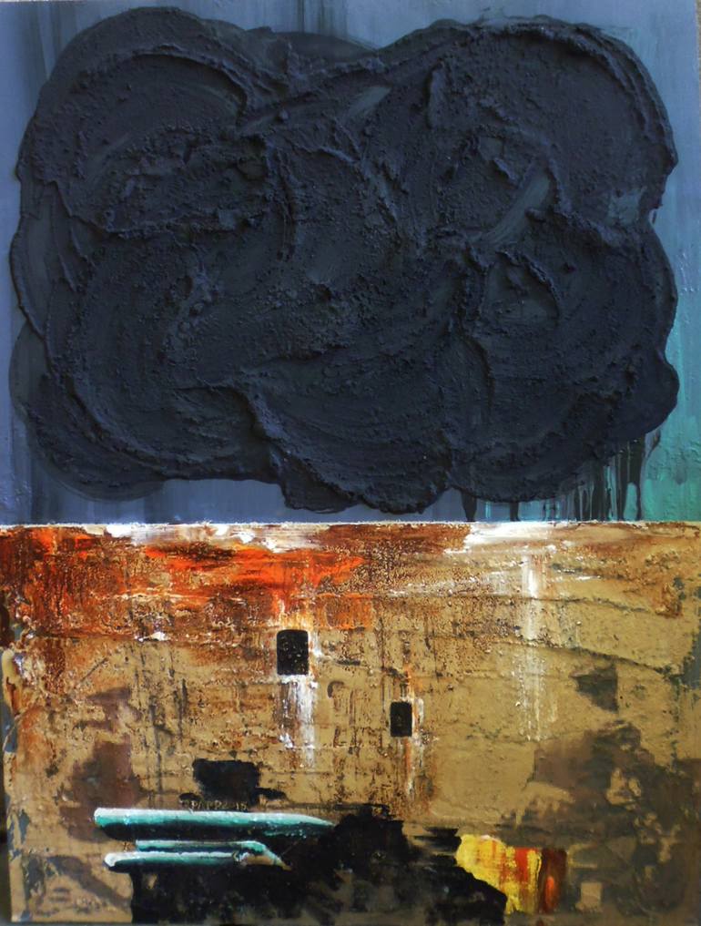 Figurative vs. Abstract Painting by Tiberius Papp | Saatchi Art