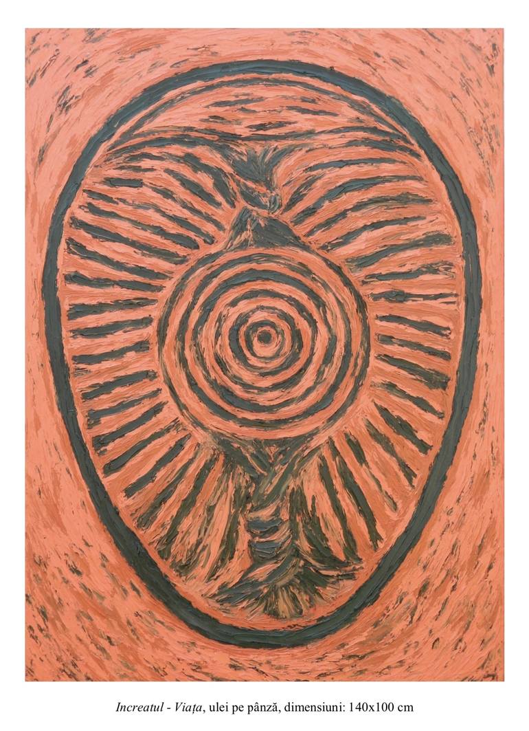 Uncreated - Life Painting by Ilinca Angelescu | Saatchi Art