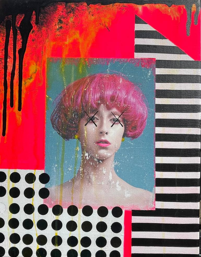 THAT GIRL, BETTE Painting by Gigi Perez | Saatchi Art