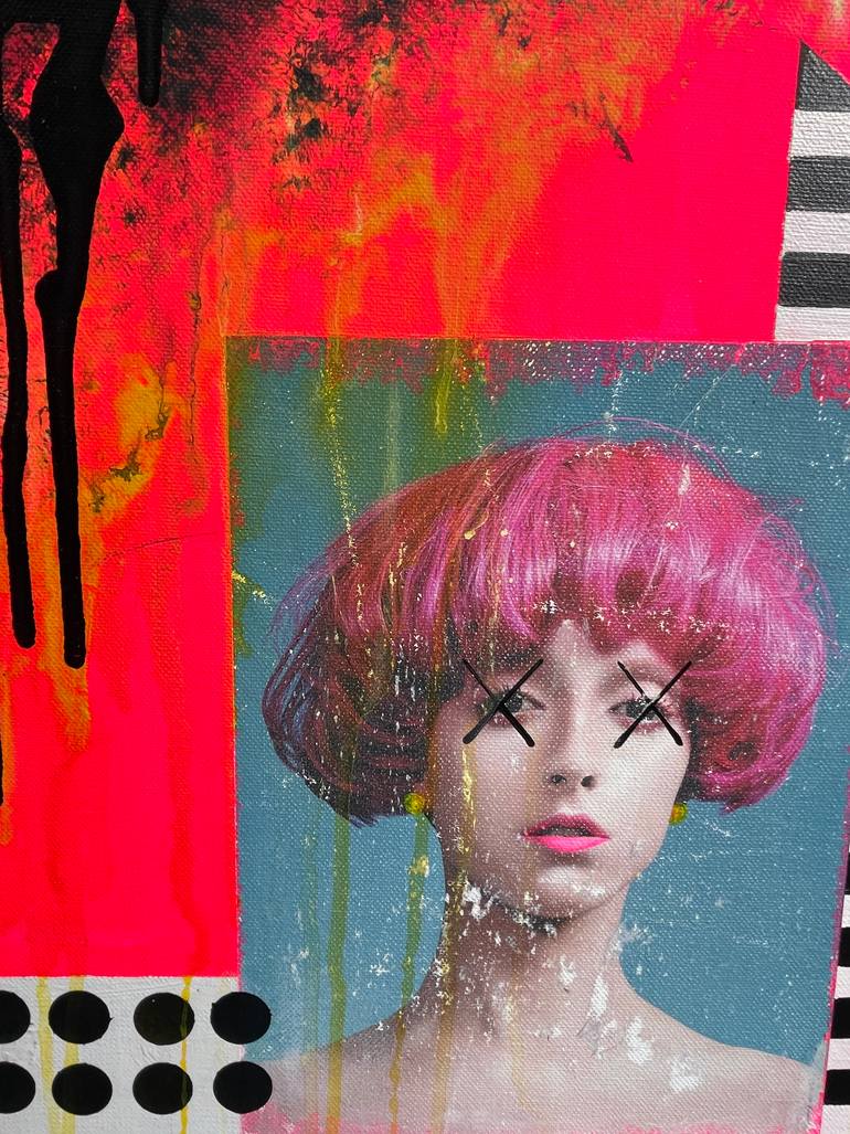 THAT GIRL, BETTE Painting by Gigi Perez | Saatchi Art
