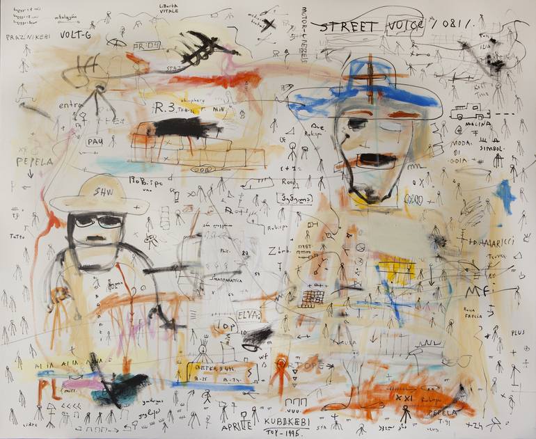 untitled Painting by Abes A Bade | Saatchi Art