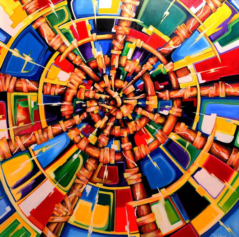 GLARE Painting by Gabriel Toth | Saatchi Art