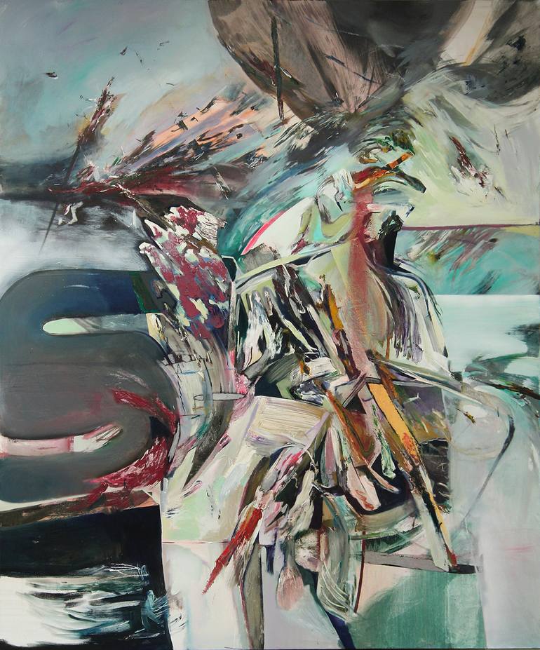 Nihil Naut Painting by Yuri Rusinov | Saatchi Art