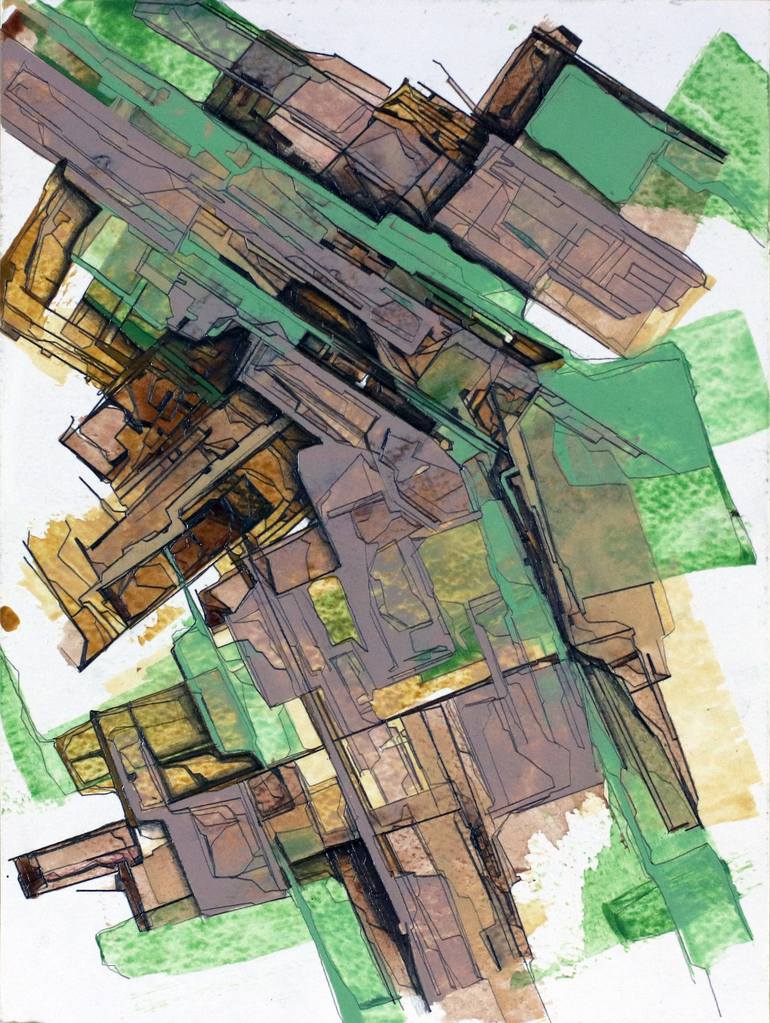 Stasis 7 Painting by Fernando Sanchez | Saatchi Art